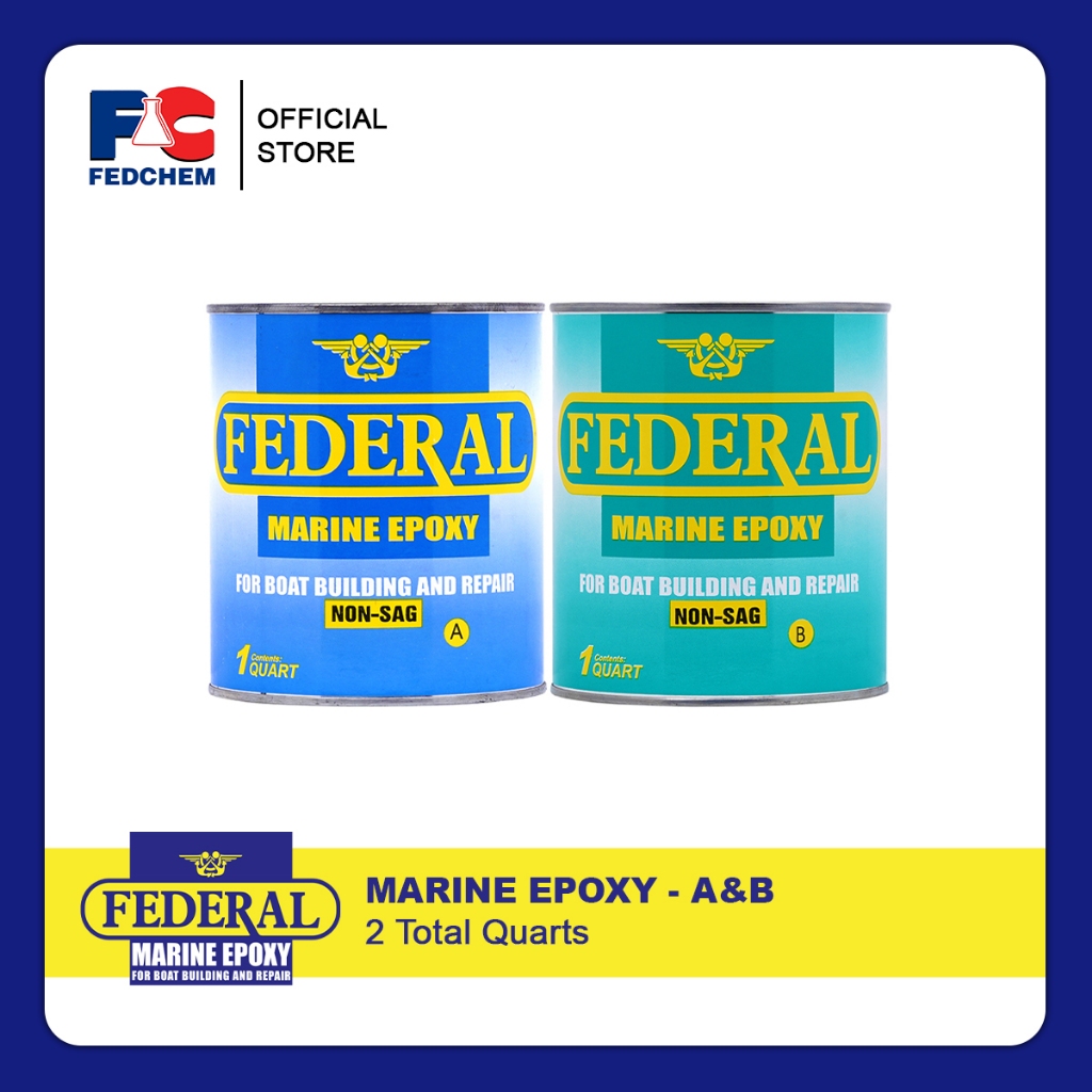 Federal Marine Epoxy Quarts Sets | Shopee Philippines