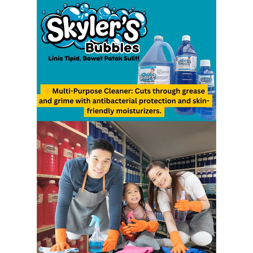Skyler's Bubbles Multi-Purpose Cleaner 3.2 Liter | Soap for Surfaces ...