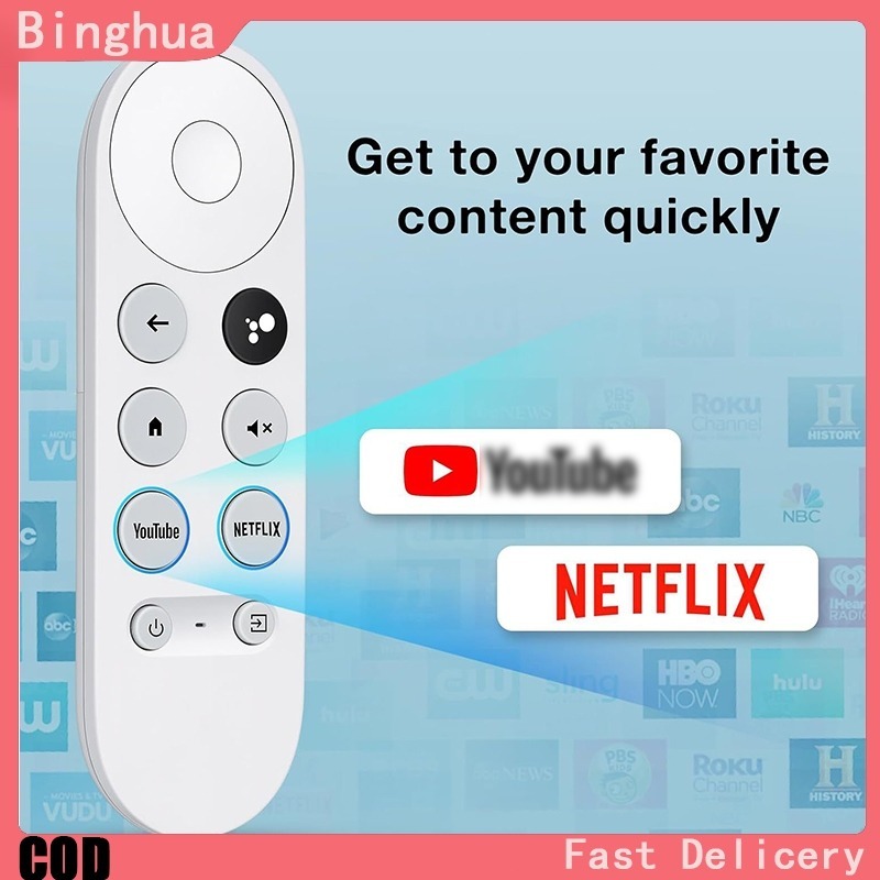 Chromecast equipped with Google TV voice and Bluetooth remote control ...
