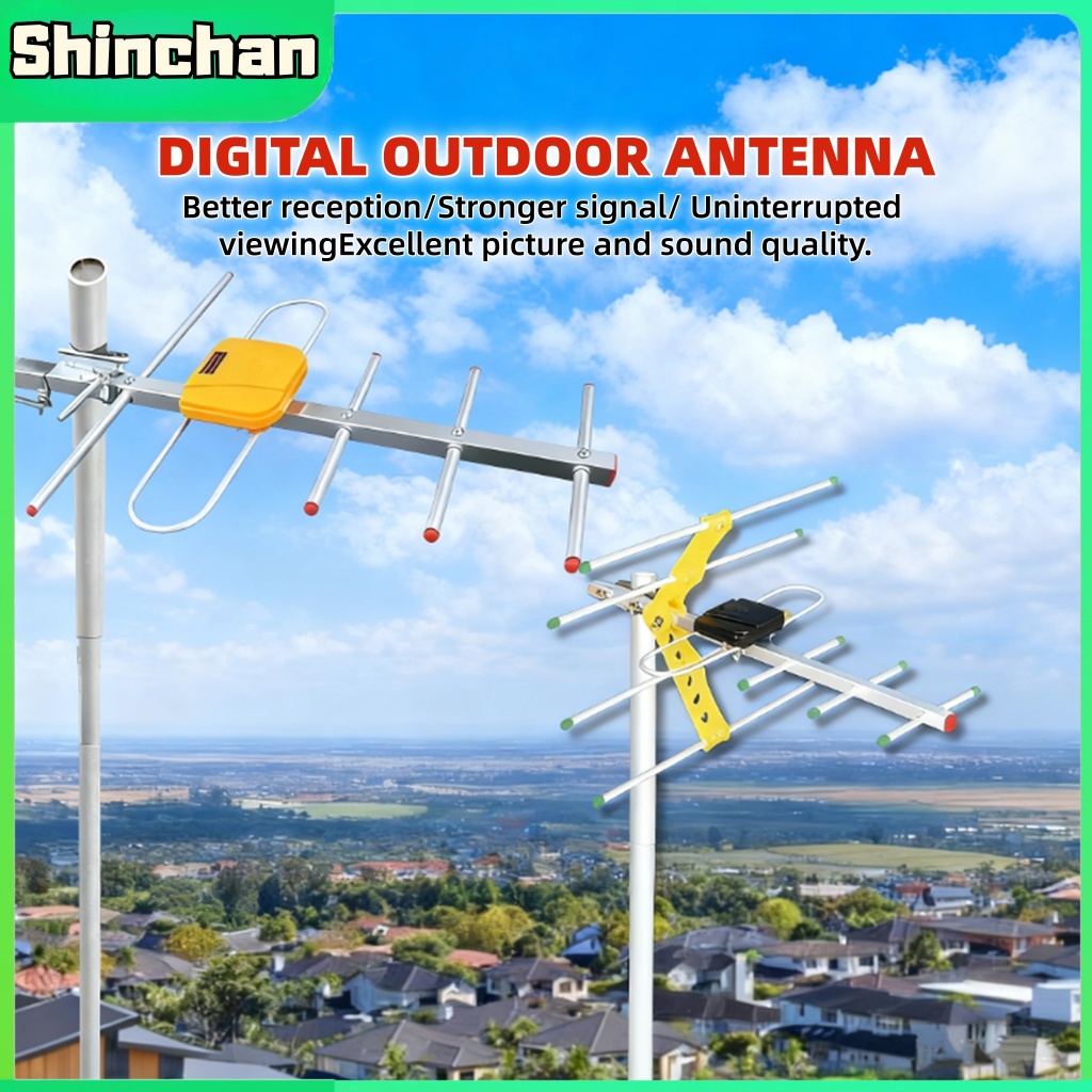 Outdoor All-Channel Digital Antennas and TV Antenna Signal Amplifiers ...