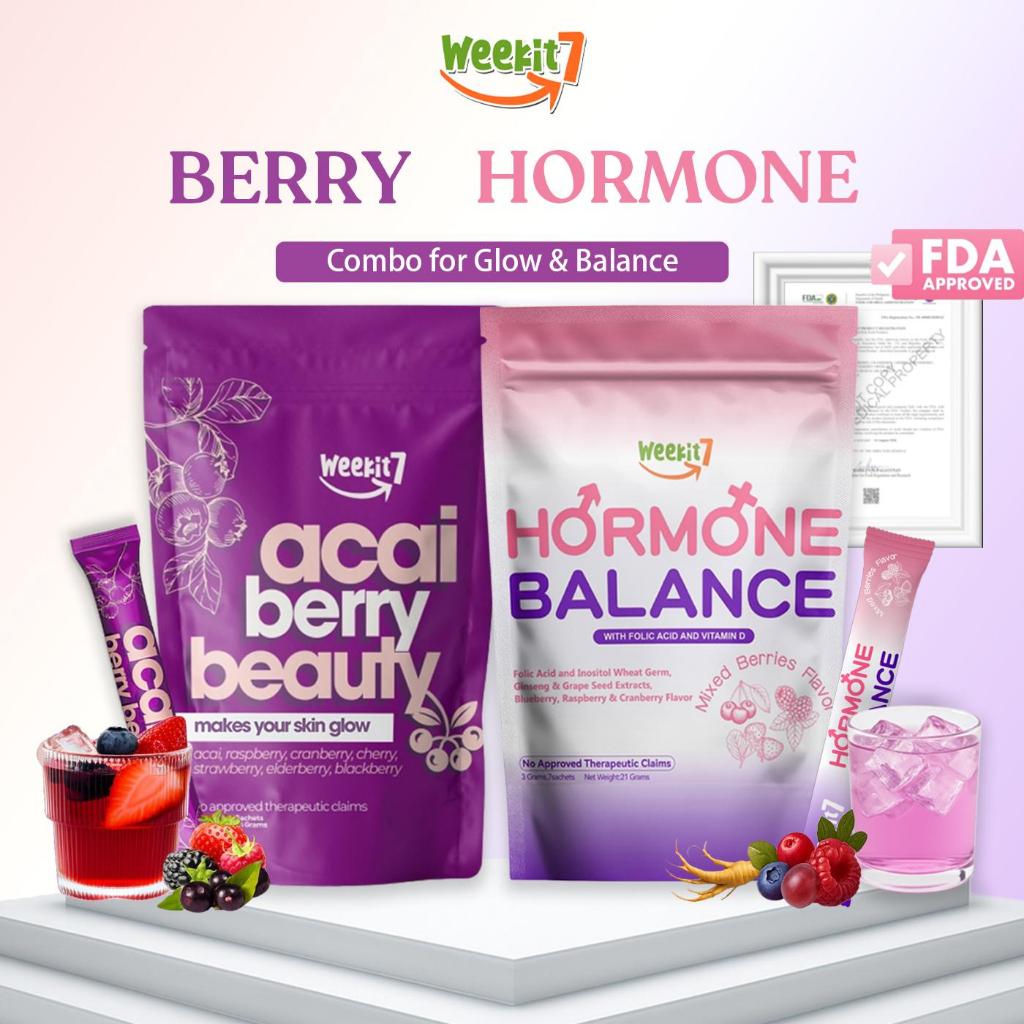 Weekit7 Hormone Balance&Acai Berry Beauty-Hormonal Balance vitamin d ...