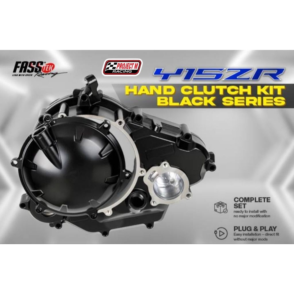 FASStek Racing Hand Clutch Kit Split Black Series (Sniper150 ...