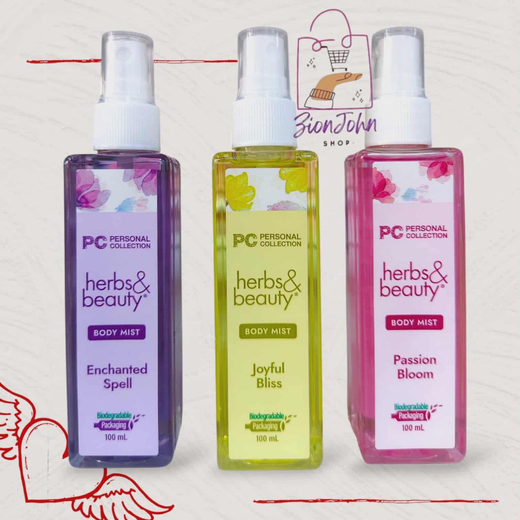PERSONAL COLLECTION "HERBS & BEAUTY" BODY MIST 100ml BUY 1 TAKE 1 AND ...