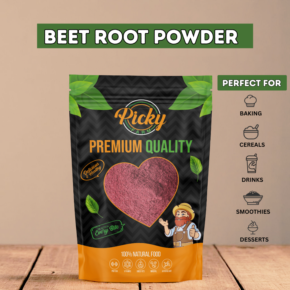 Beetroot Powder | Vibrant Color for Smoothies, Baking, & Drinks | 100g ...