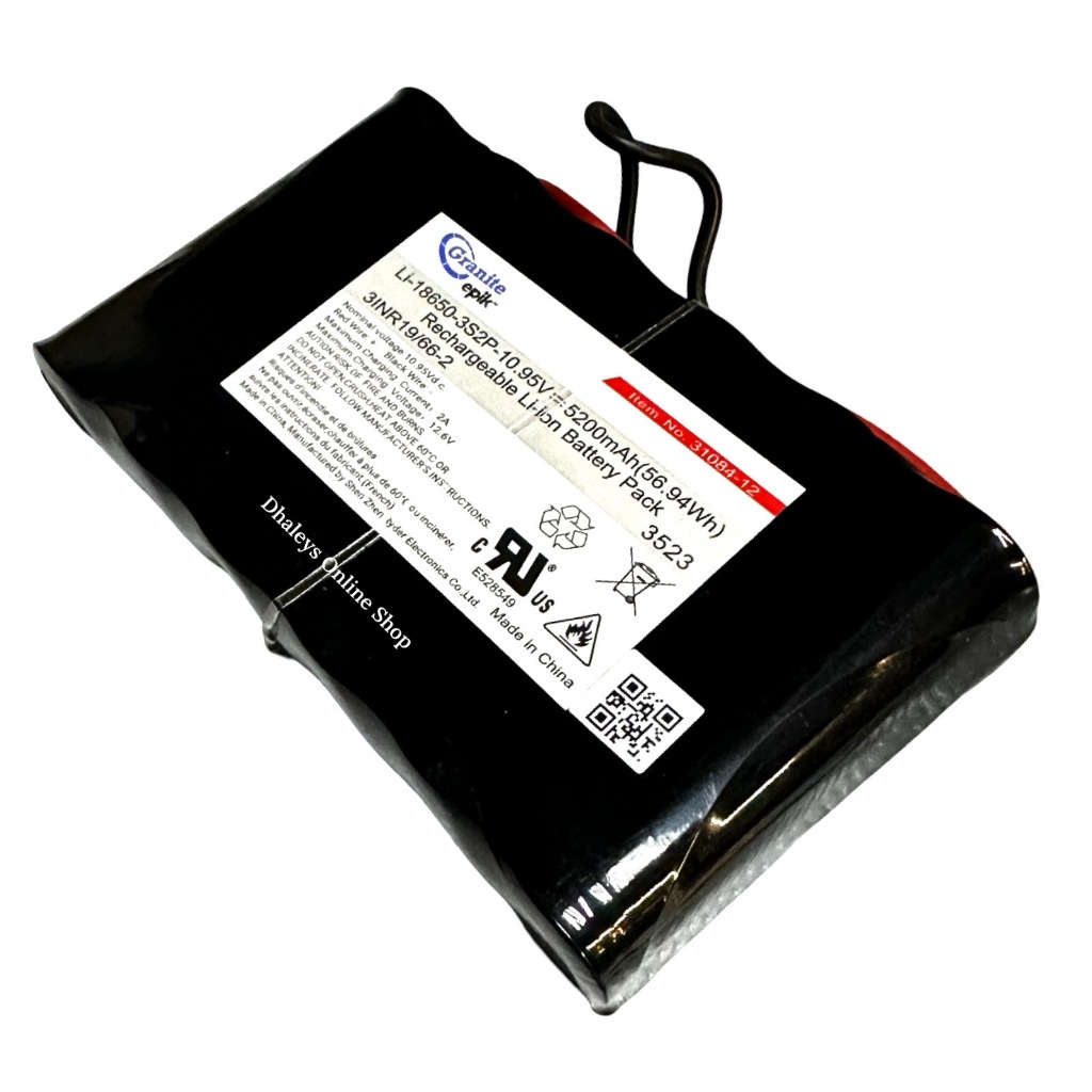 Mini 12v 5.2Ah Rechargeable Lithium Ion Battery Pack | Shopee Philippines