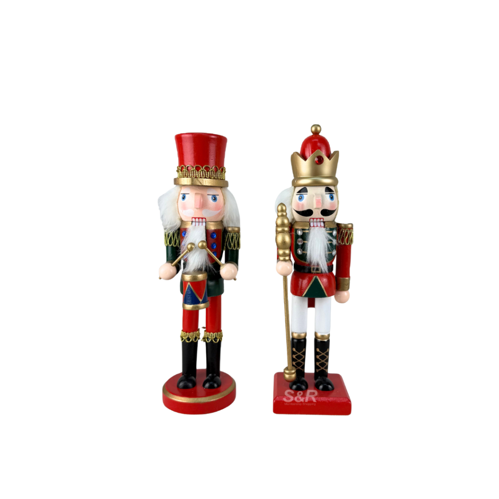 Simply Chritsmas Wooden Nutcracker Display 2 pieces | Shopee Philippines