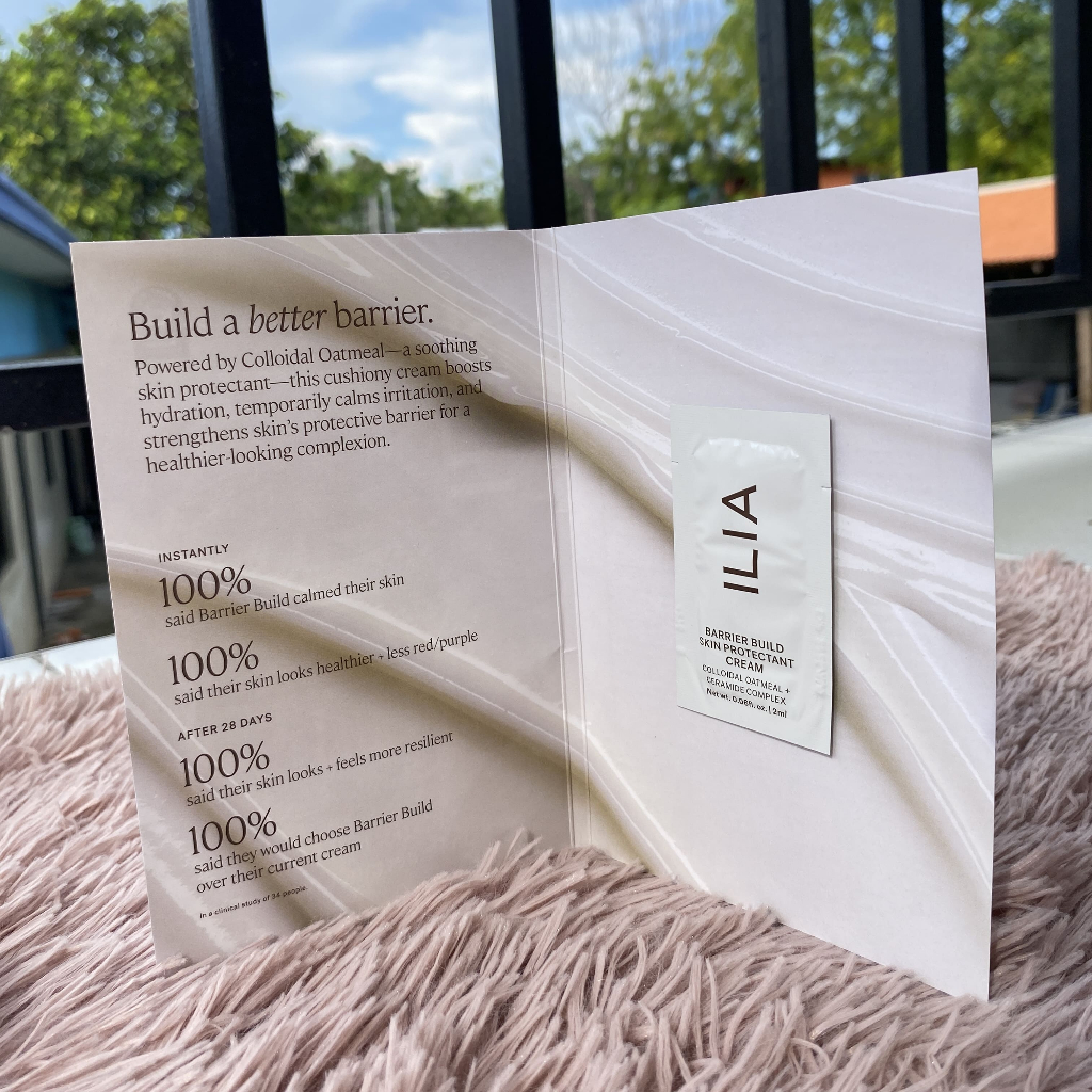ILIA Barrier Build Skin Protectant Cream Sachet Sample 2 mL | Imported ...