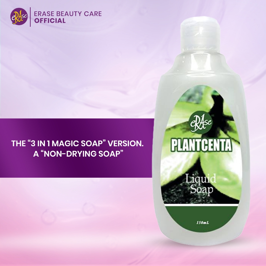 Erase Placenta Liquid Soap Anti-Aging Whitening Hydrating Smooth ...