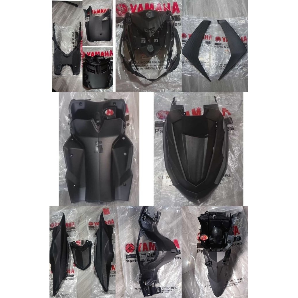YAMAHA MIO i 125 / M3 FULL SET FAIRINGS INNER (14PCS) ORIGINAL GENUINE ...