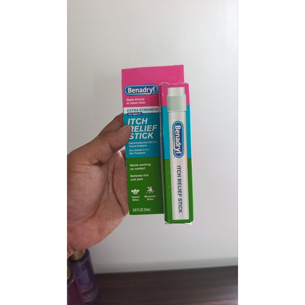 Benadryl Anti Itch stick 14ml | Shopee Philippines