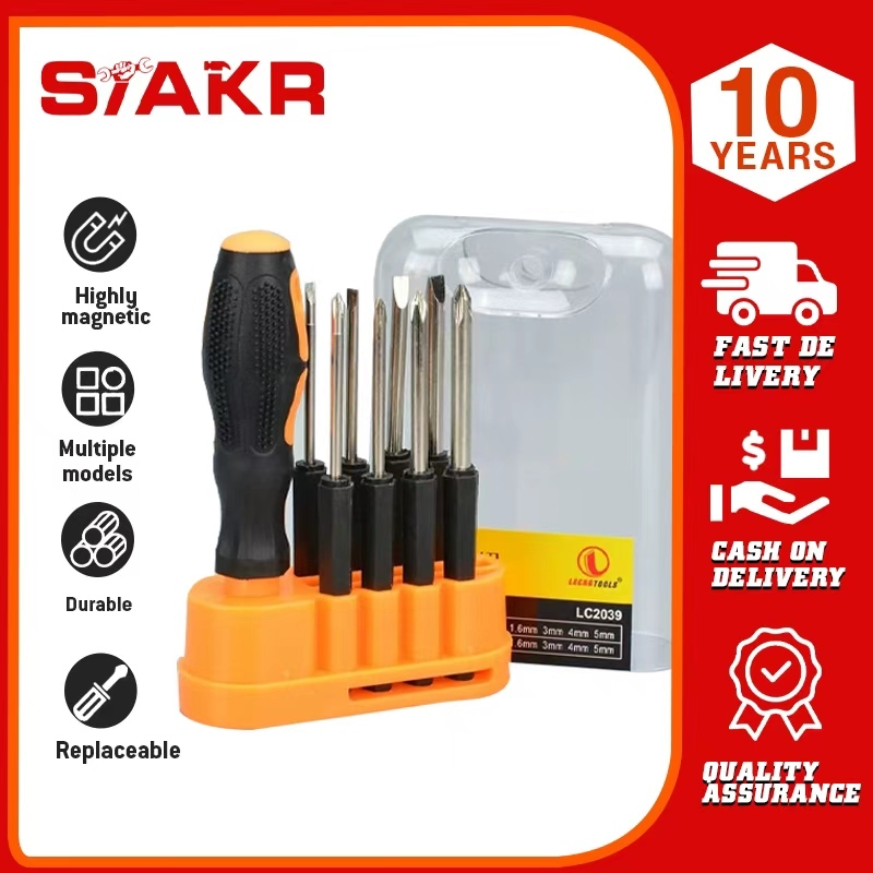 8-in-1 Multi-Purpose Cross, Flat Head Screwdriver Home Set, Quality ...