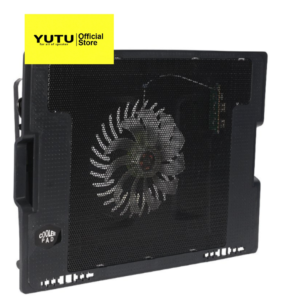 YUTU NB339 LAPTOP COOLING PAD 9" 17" COOLER PAD STAND BIG FAN | Shopee ...