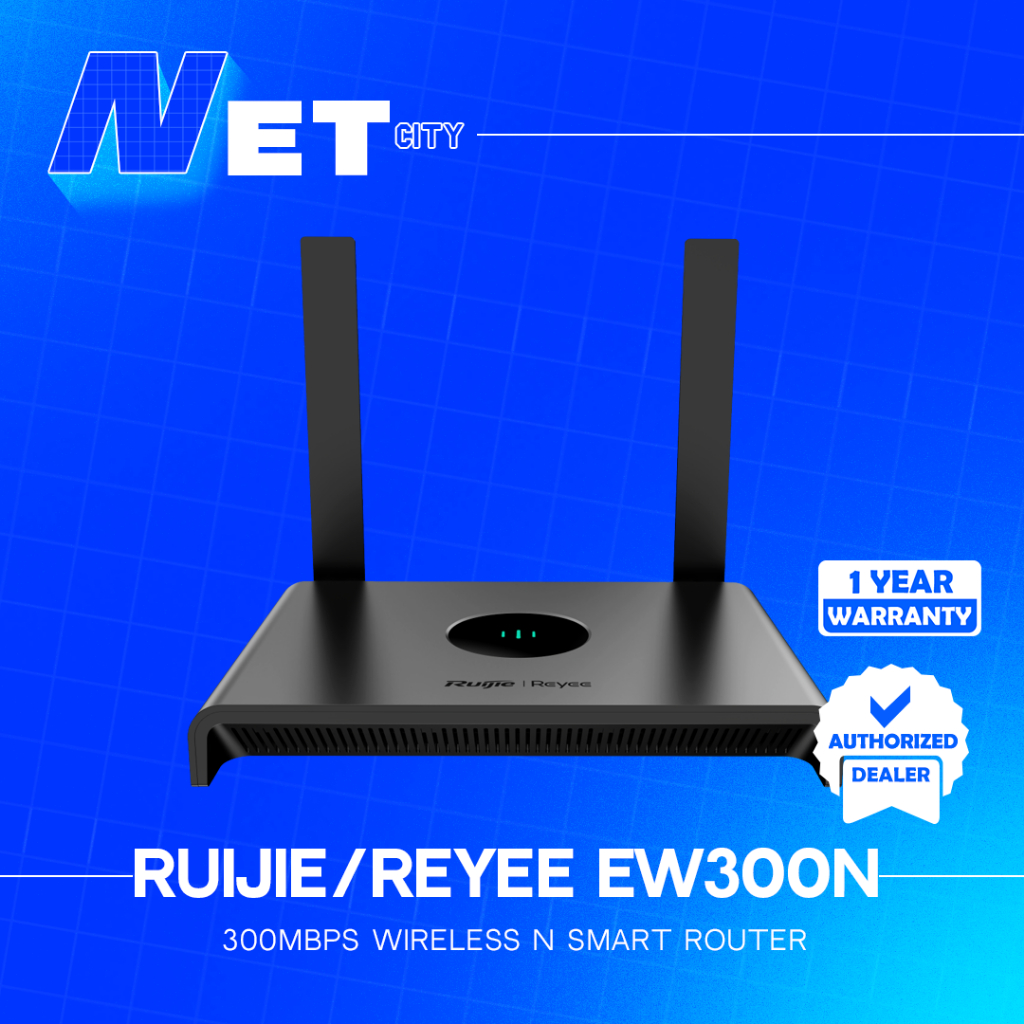 Ruijie | Reyee RG-EW300N 300Mbps 300N Wireless N Smart Cloud Router ...
