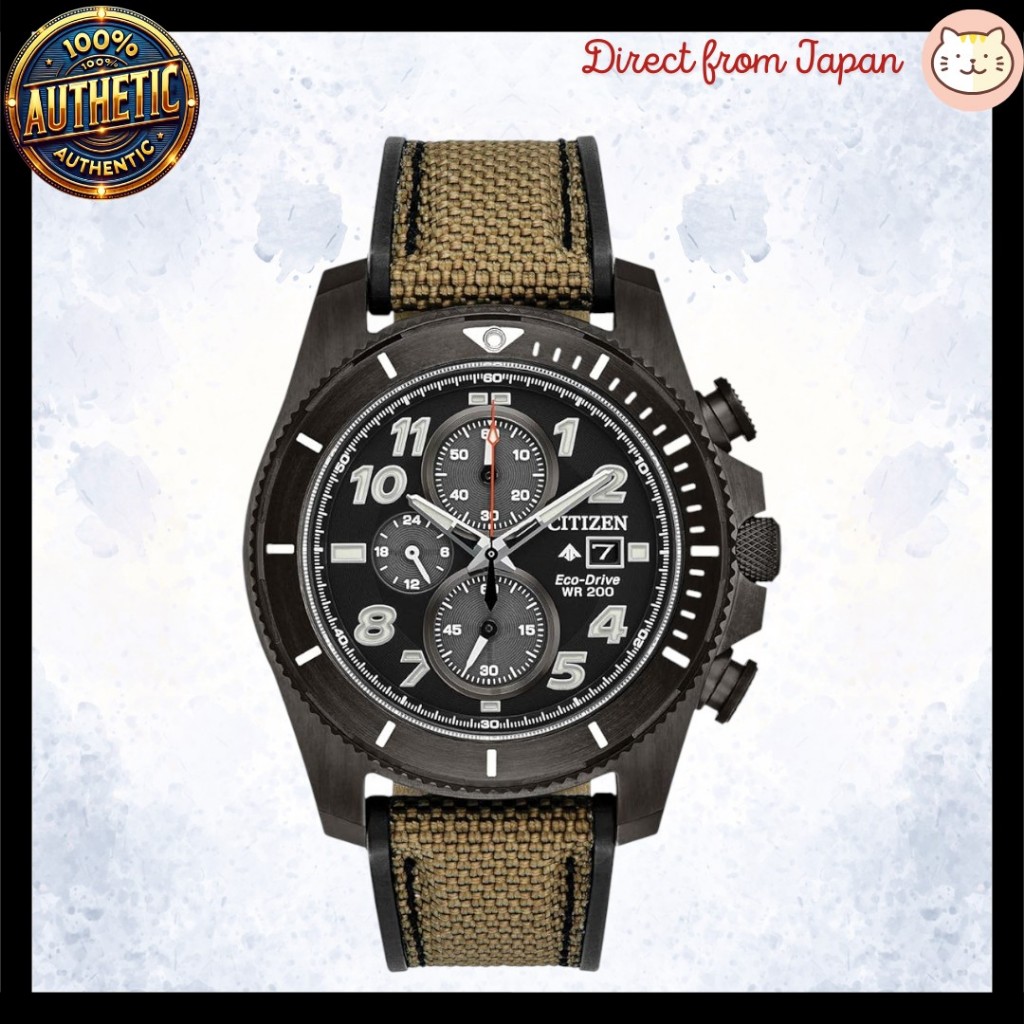 Citizen CA0727-04E Eco-Drive Promaster Tough Quartz Stainless Steel ...