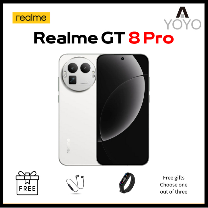【NEW】Realme GT8 Pro Snapdragon 8 Elite Gen 5 Si/C Li-Ion 7000 mAh ...