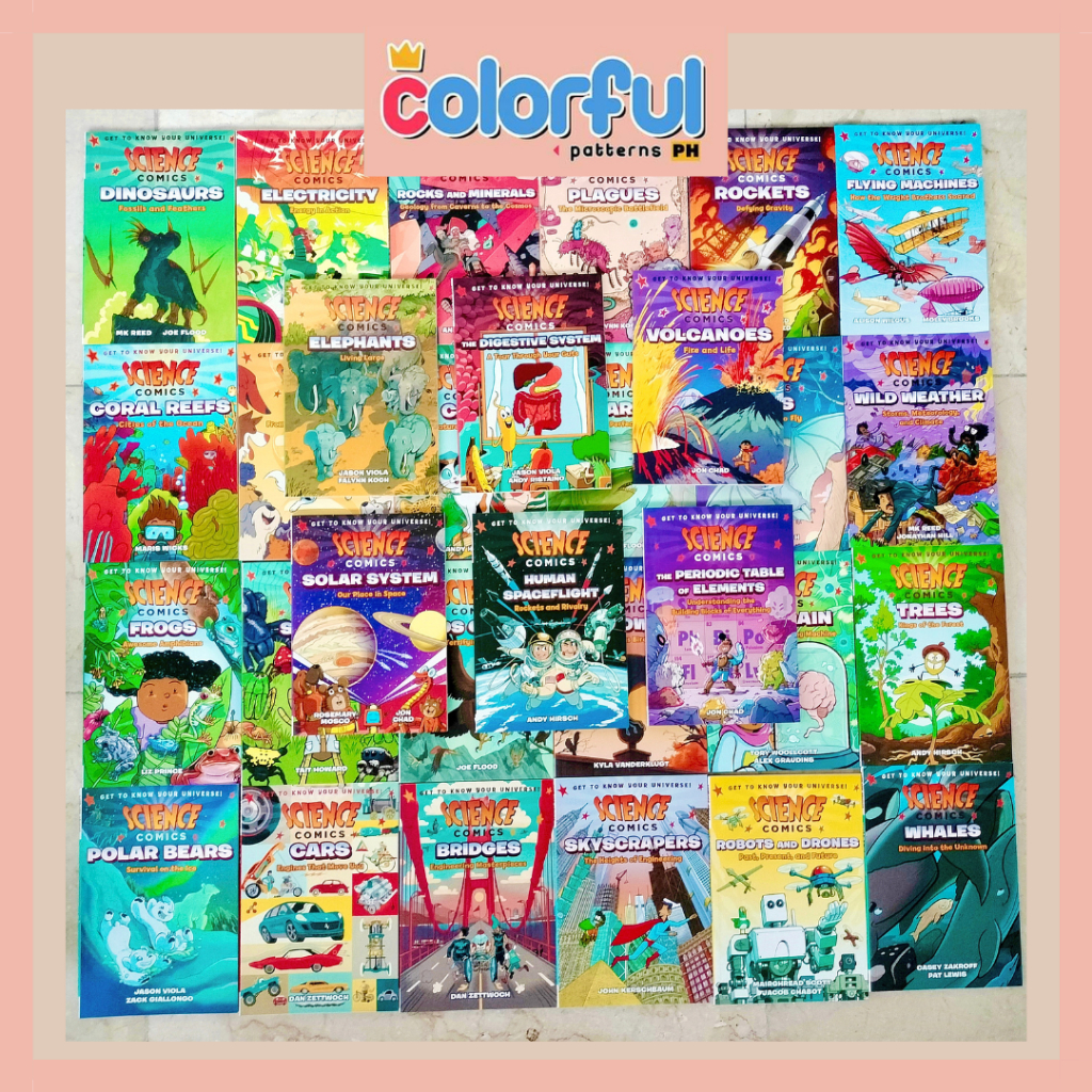 Science Comics 30 Full Color Comics for Kids (10 books per set ...