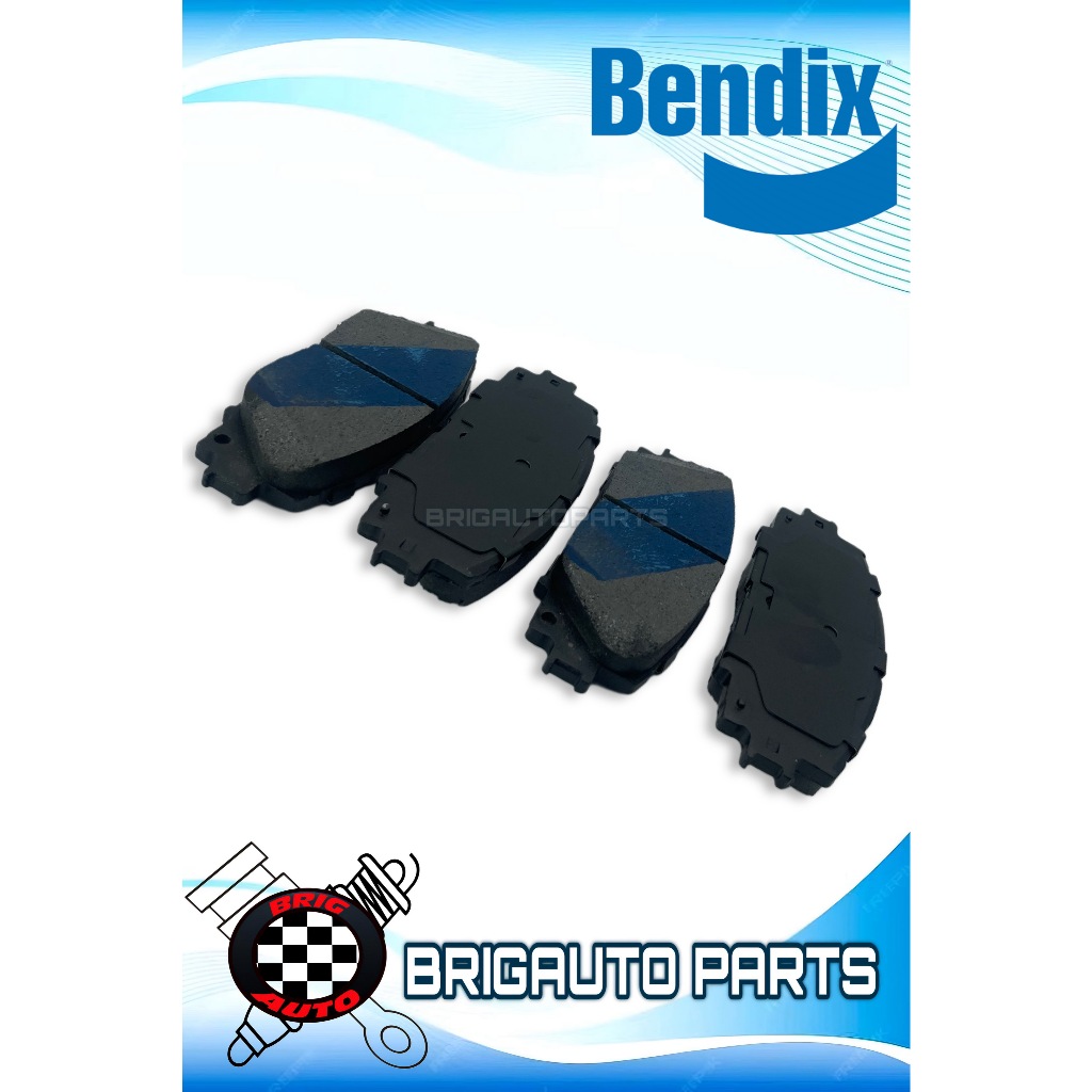 BENDIX Front Brake Pad for Toyota Vios 2007-2012 'Batman' 1.3 | Shopee ...