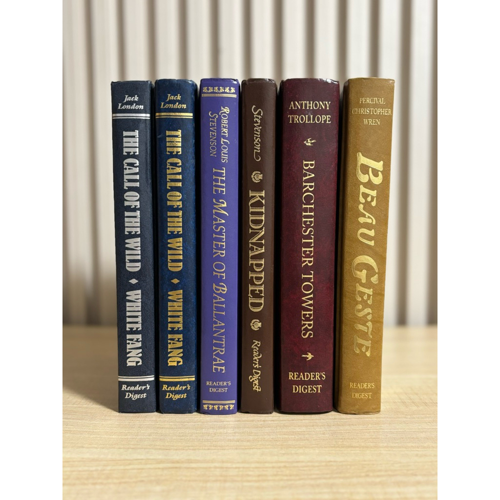 Reader’s Digest Classics (Wren, Trollope, Stevenson, Jack London ...