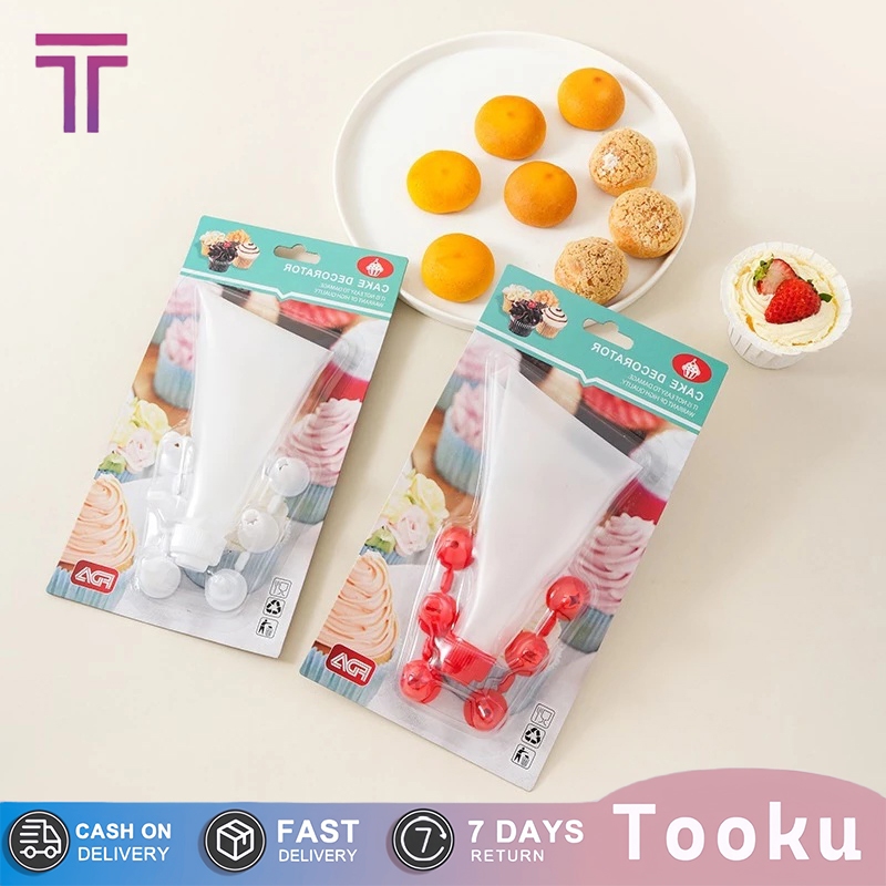 Kitchen multi-size cake cream piping set cookie frosting molding tools ...
