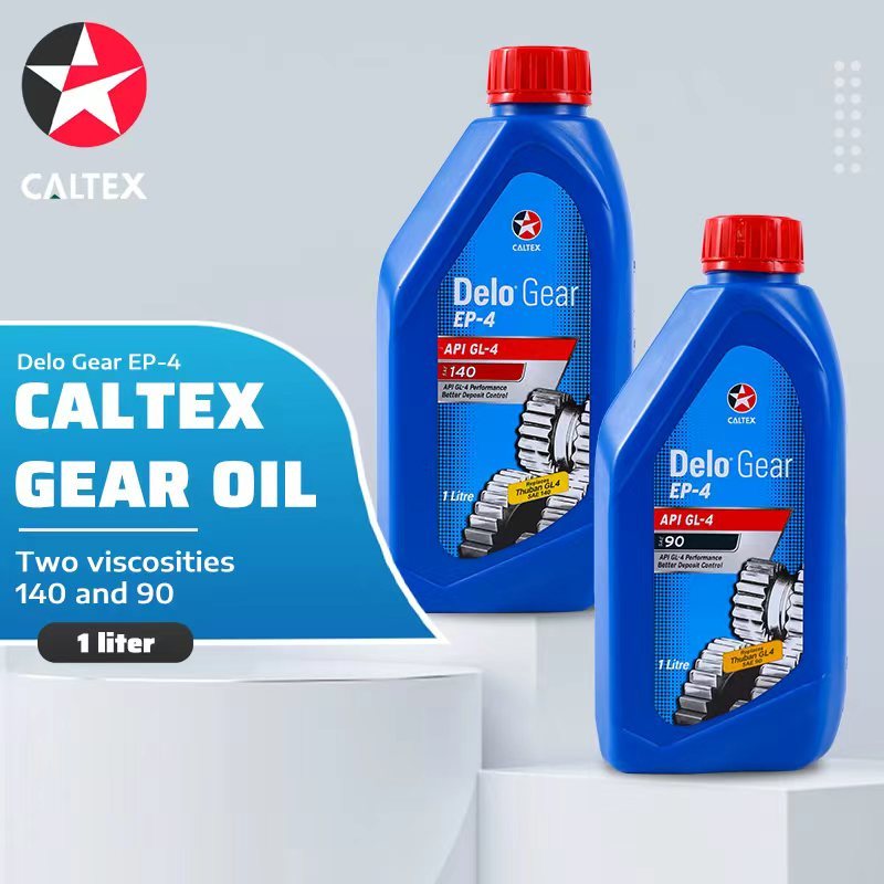 Caltex Delo Gold Gear Oil SAE 90 And 140 1Liter Diesel Engine and ...