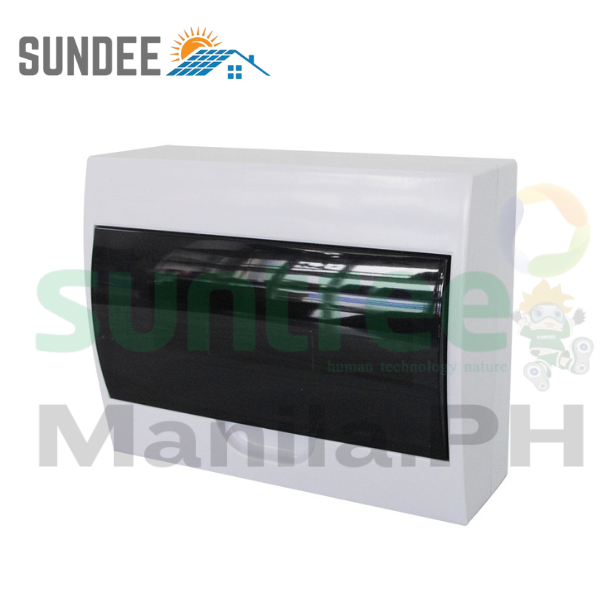 Surface Mount MCB Distribution Box 4 6 8 12 18 24 Ways PVC Flame ...