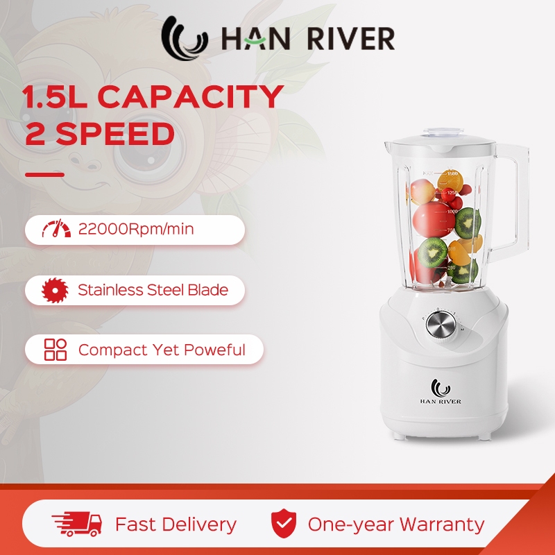 HAN RIVER Juicer Blender Food Processor Multi-functional Blender for ...