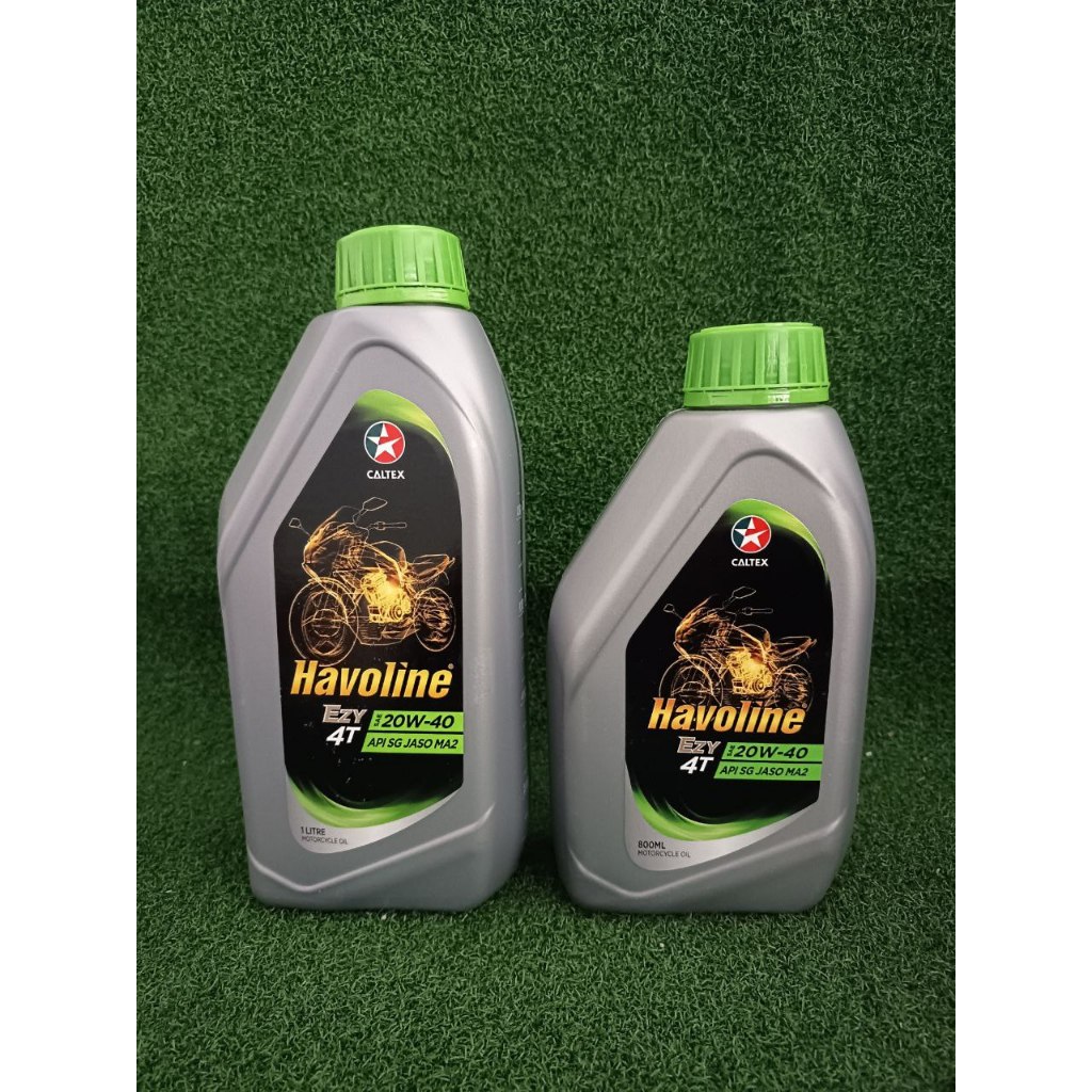Genuine Caltex Havoline EZY 4T 20W-40 1L/800mL | Shopee Philippines