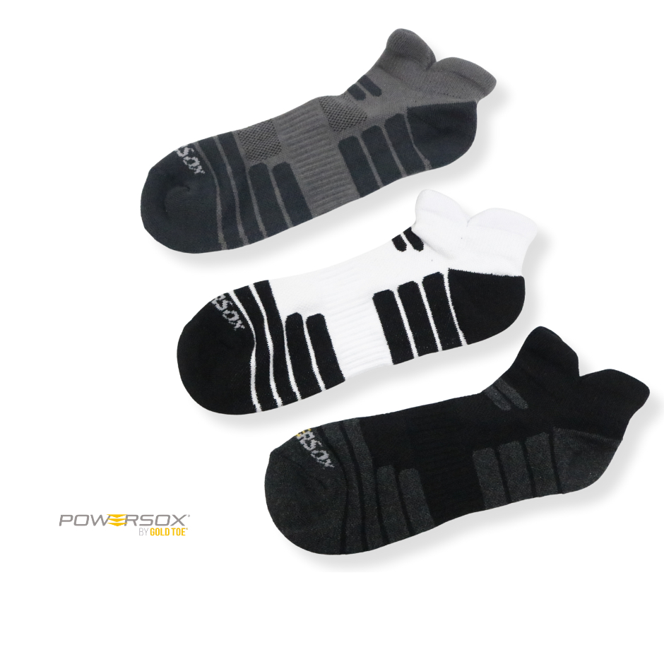 GOLDTOE Powersox Two Toned Peds With Mouth Tab Design | Shopee Philippines