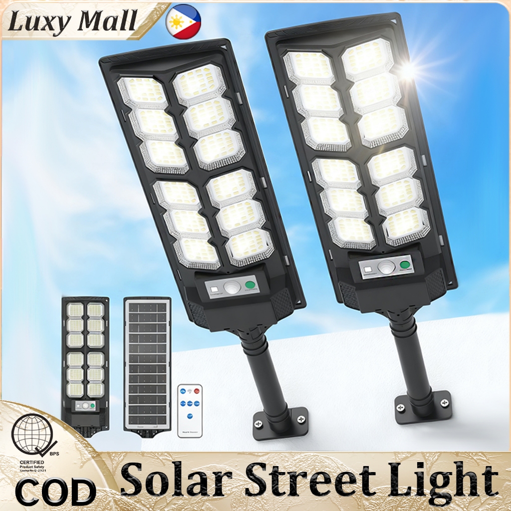 Luxy Solar Street Lights LED Flood Light LED Outdoor Waterproof Sensor ...