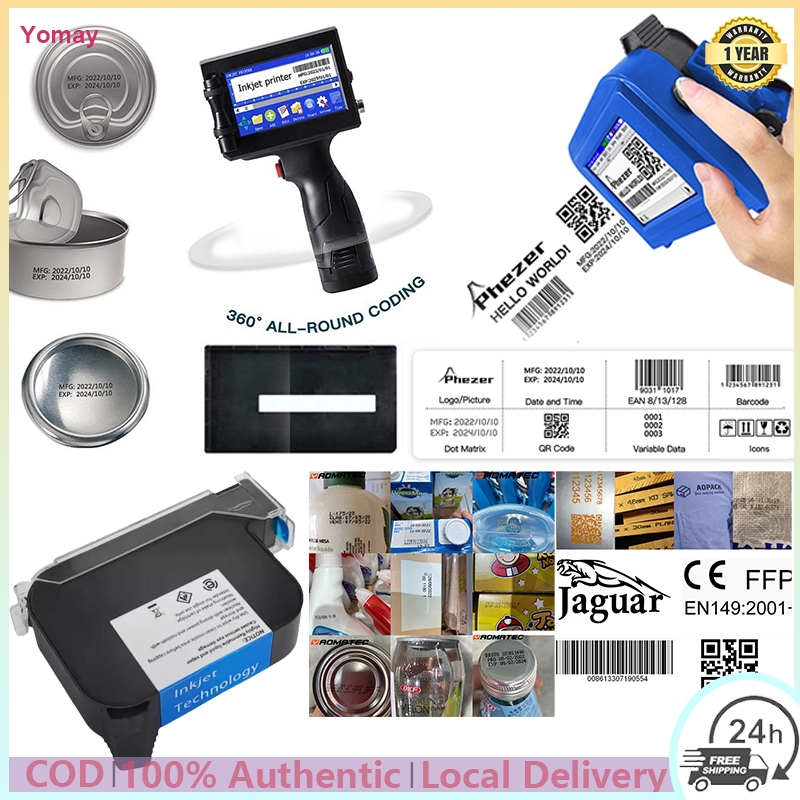 Portable Inkjet Printer Handheld Inkjet Printer handheld label printer ...