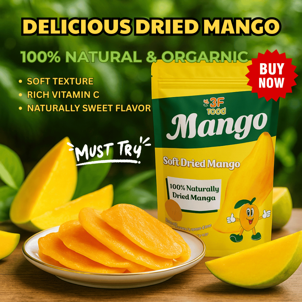 READY | Natural Dried Mango Snack – Soft, Chewy & Naturally Sweet from ...