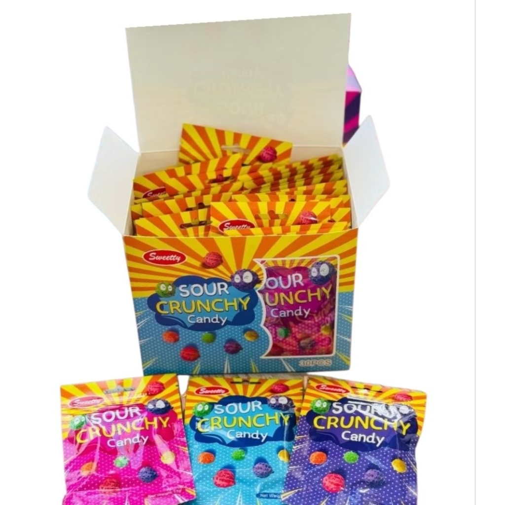 Sour Crunchy Candy 30pcs | Shopee Philippines