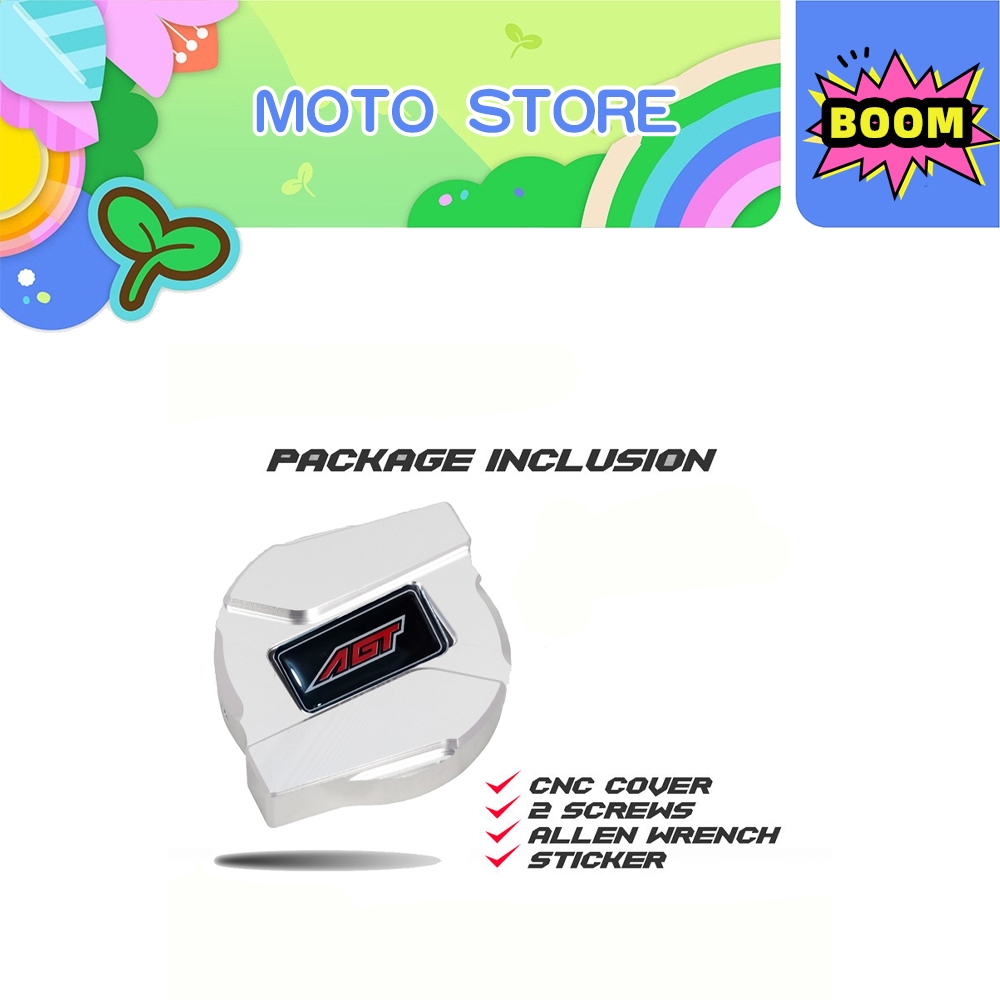 Arm Gas Tank Cap Cover Aluminum Full CNC Arumi Universal With Sticker ...