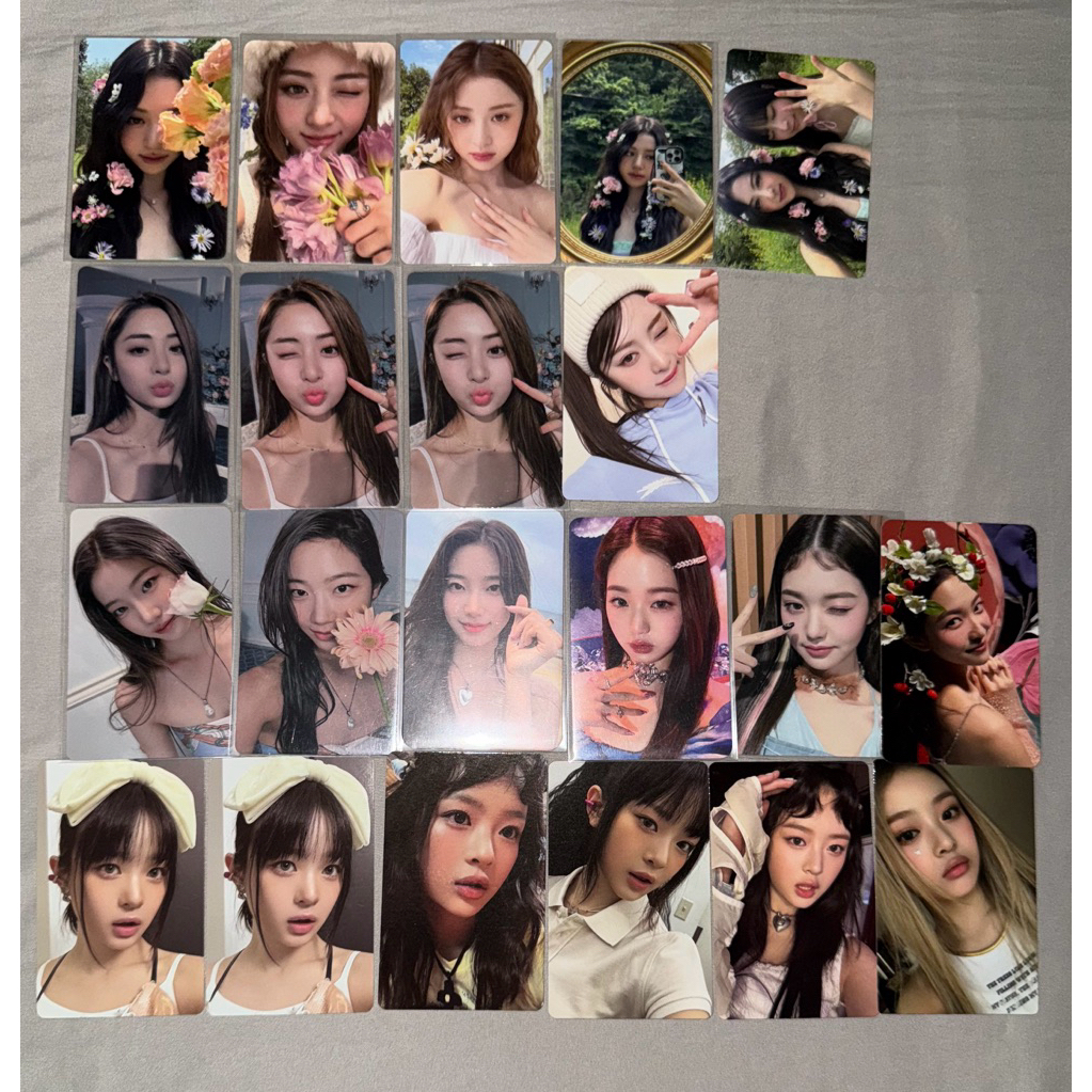 LESSERAFIM NEWJEANS OFFICIAL ONHAND PHOTOCARDS | Shopee Philippines