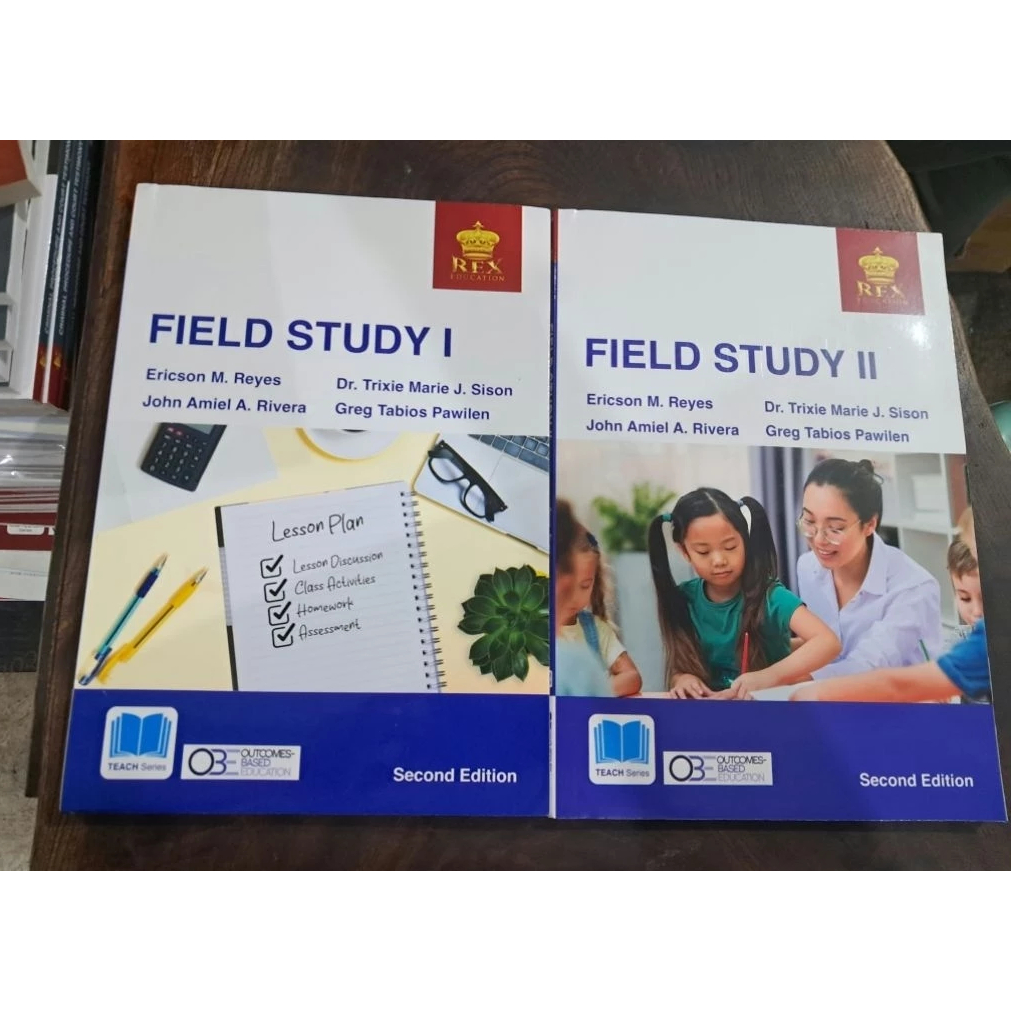 FIELD STUDY 1 AND 2 2019© / FIELD STUDY 1 & 2 2025© Rex publishing ...