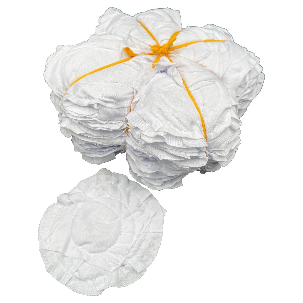 Round Rags Multi Purpose 100 PCS / BILOG NA BASAHAN ( PURE WHITE ...