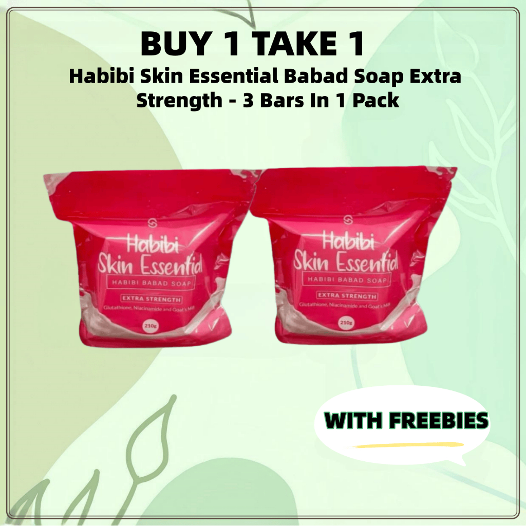 BIBI BUY 1 TAKE 1 Habibi Skin Essential Babad Soap Extra Strength - 3 ...