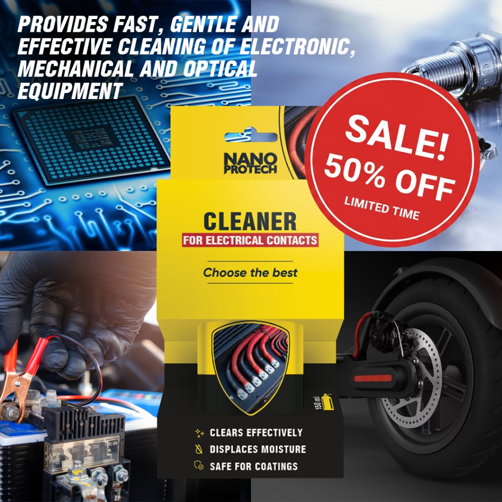50% OFF Nanoprotech Cleaner for Electrical Contacts / Electrical ...