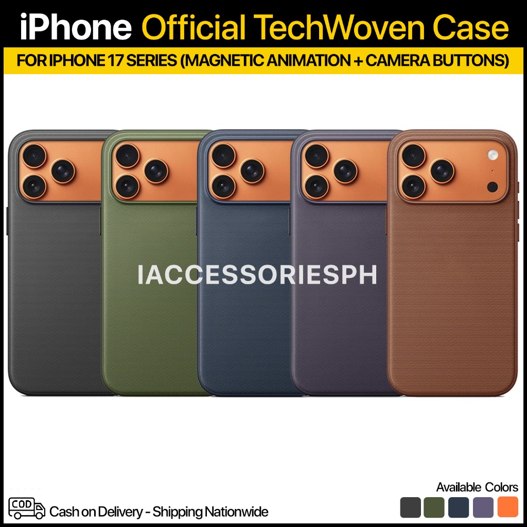 Official TechWoven Magnetic Case with Animation Camera Button for ...