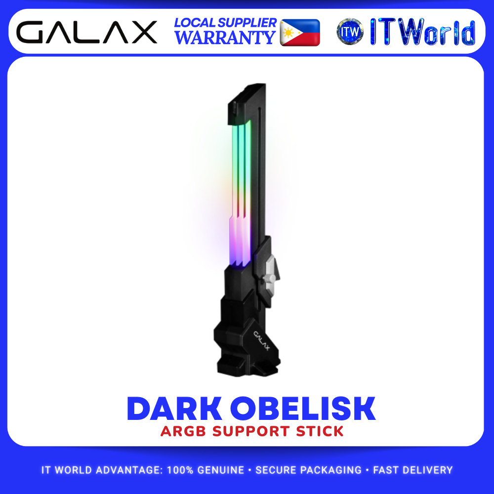 GALAX Dark Obelisk ARGB Support Stick GPU Holder Magnetic Base 5V RGB ...