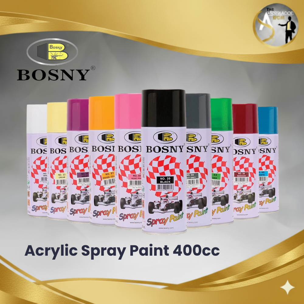 BOSNY Original Acrylic Spray Paint 400cc | Shopee Philippines