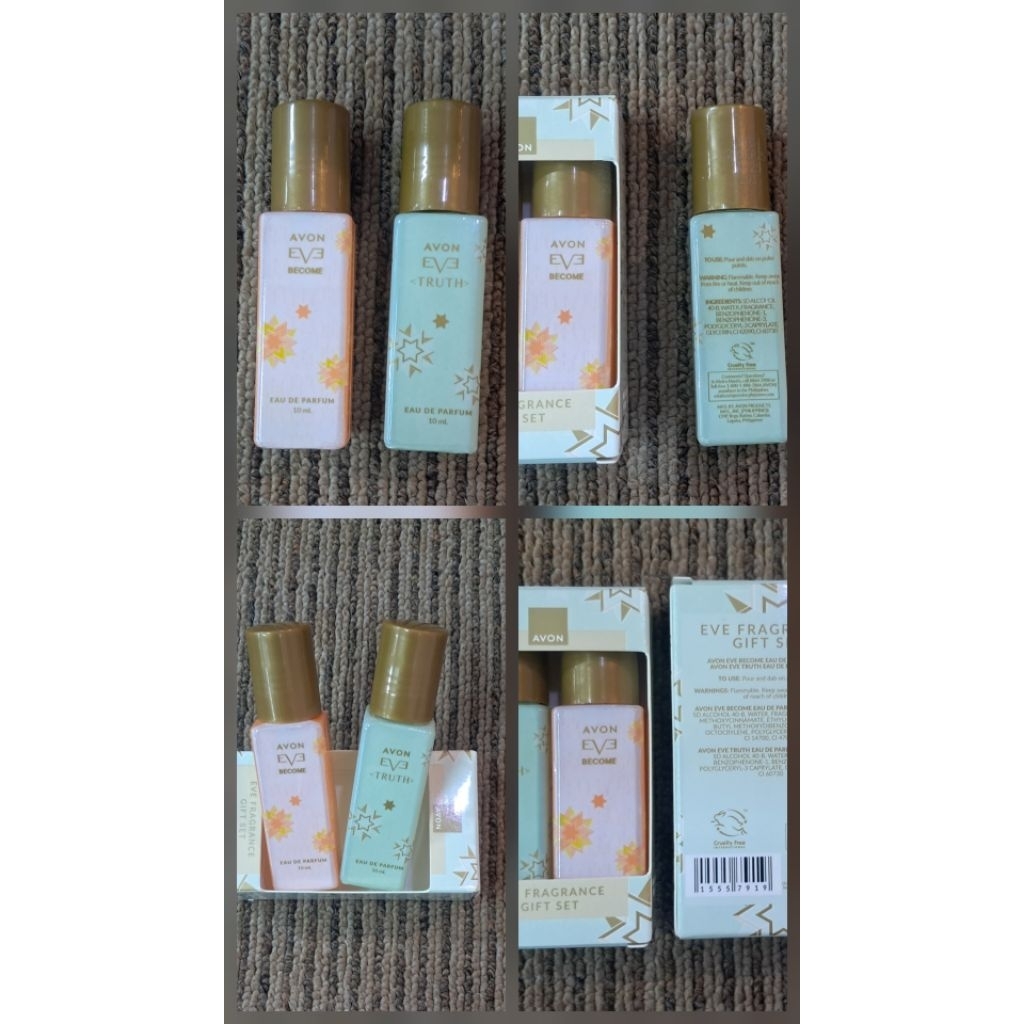 AVON EVE GIFT SET (10 mL Eve Truth/ 10mL Eve Become) Eau de Parfum ...