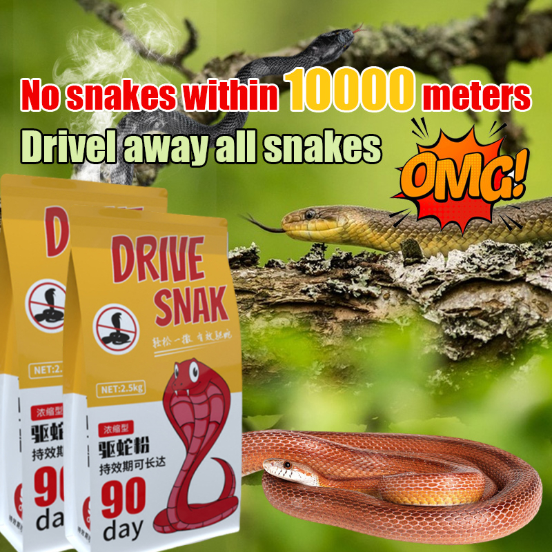 【Snakes don't dare to approach】Snake repellent powder Snakes Outdoor ...