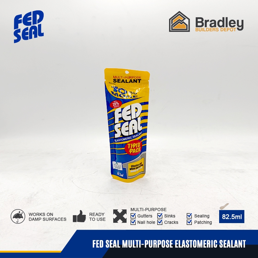 FedSeal Multi-purpose Elastomeric Sealant Tipid Pack (82.5g) | Shopee ...