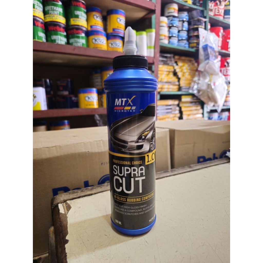 Mtx Microtex Supra Cut Rubbing Compound 500 ml | Shopee Philippines