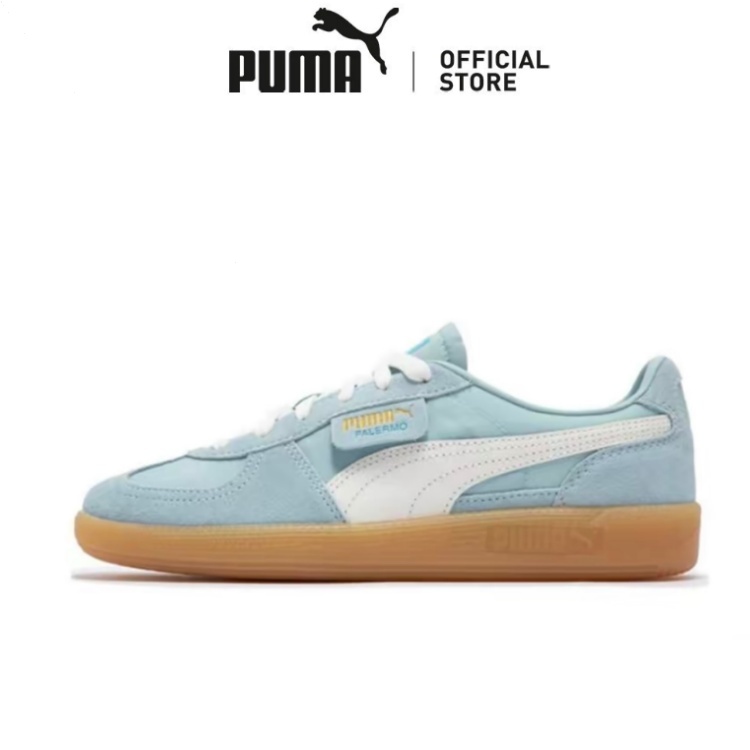 【PUMA Genuine】PUMA Palermo LTH Unisex Low Cut Blue Sneakers Casual ...