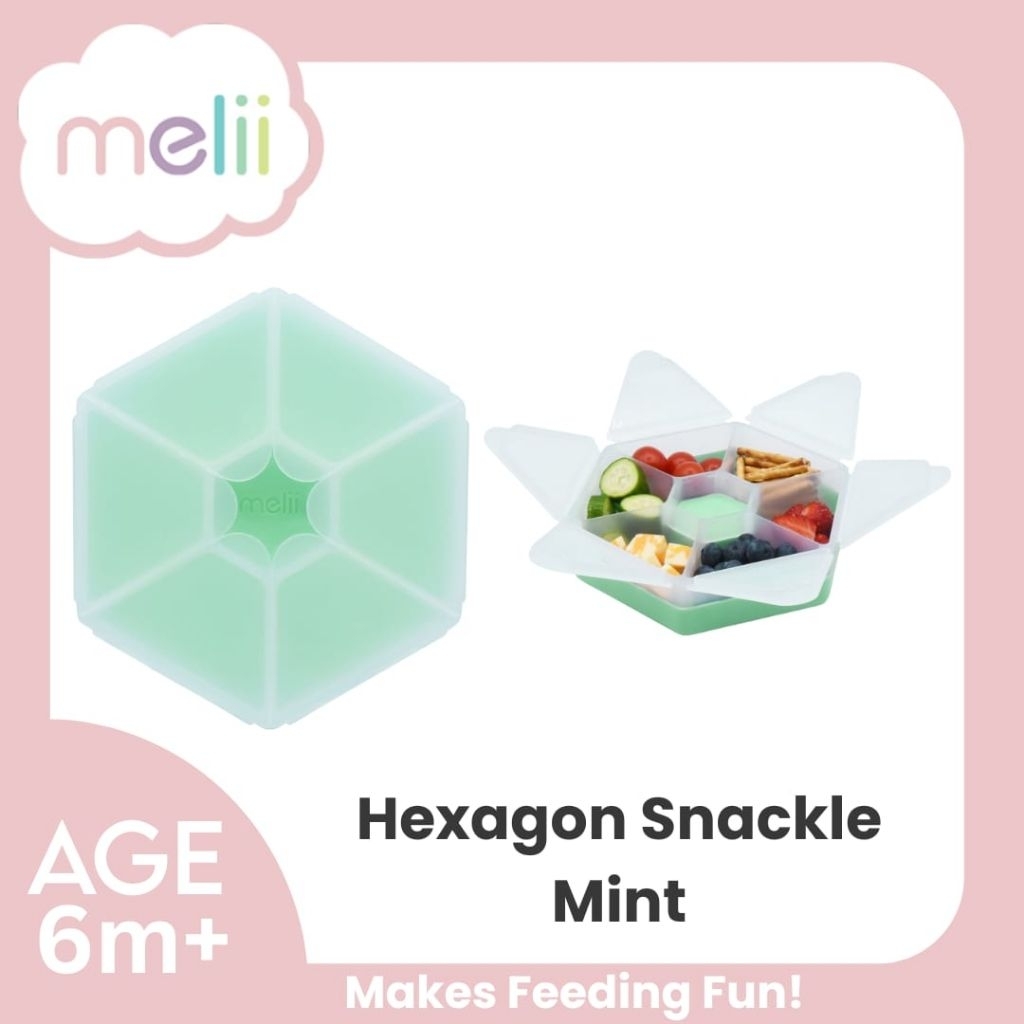 Melii Hexagonal Snackle Box Snack Container | Shopee Philippines