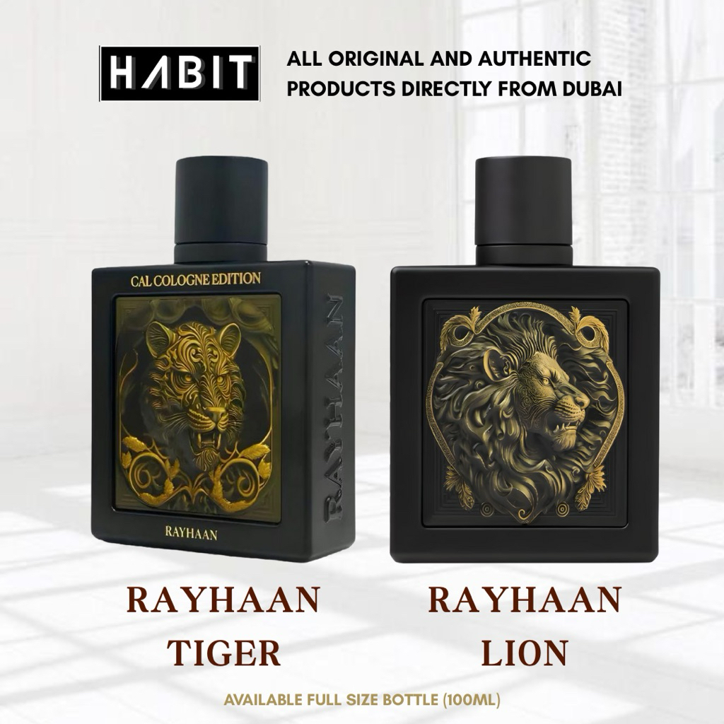 RAYHAAN - LION / TIGER (100 ml) | Shopee Philippines