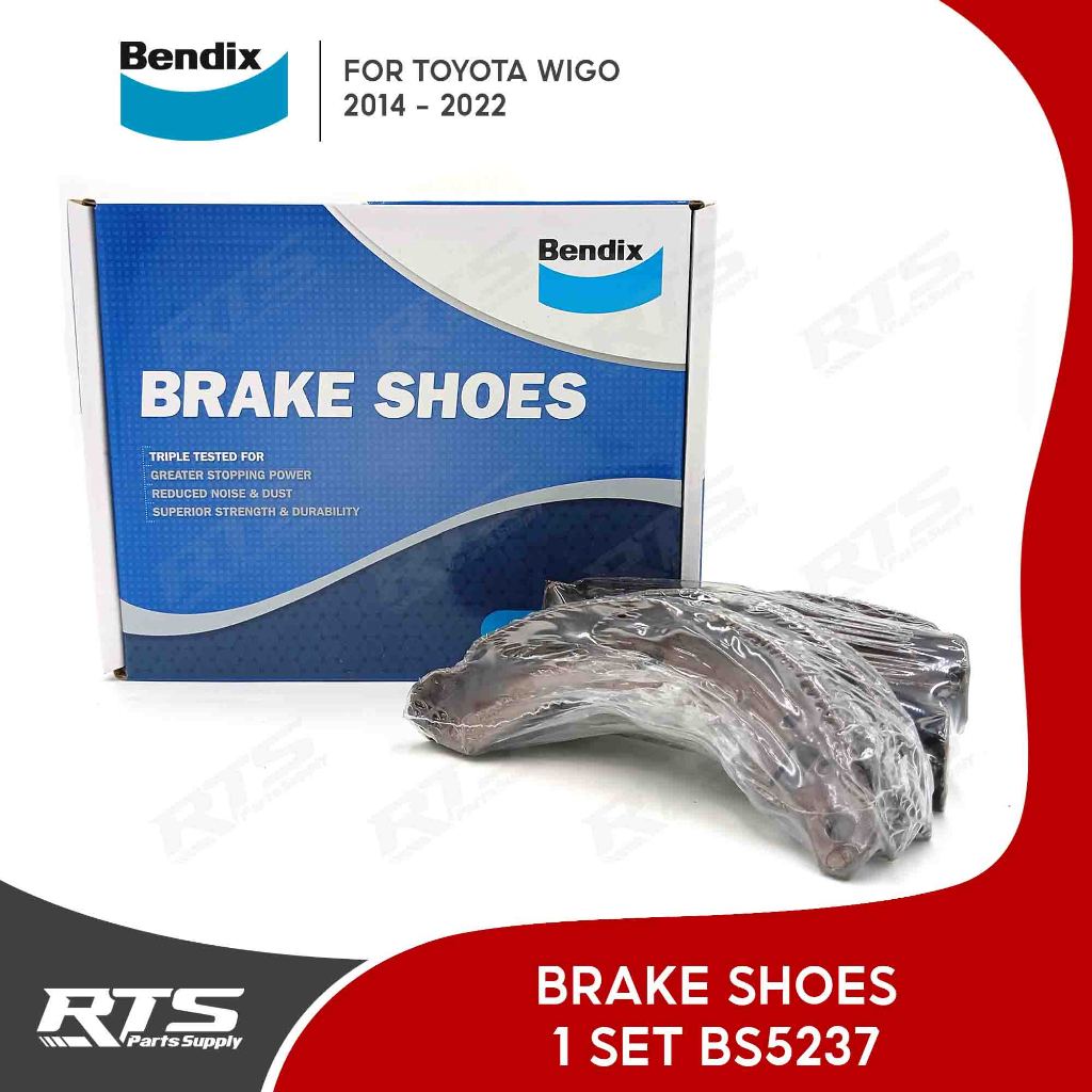 BENDIX BRAKE SHOE for Toyota Wigo 2014 - 2022 BS5237 (1 SET) | Shopee ...