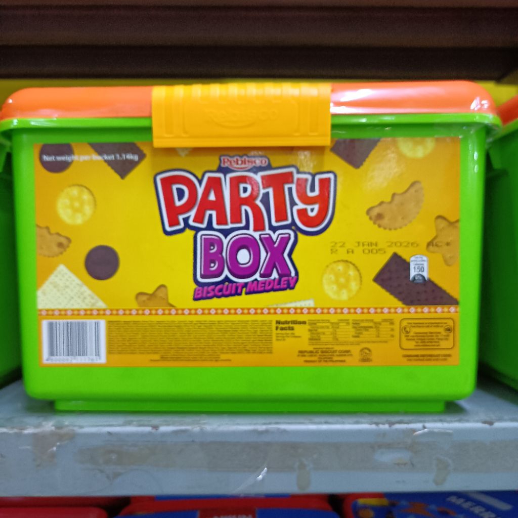rebisco party box assorted biscuits | Shopee Philippines